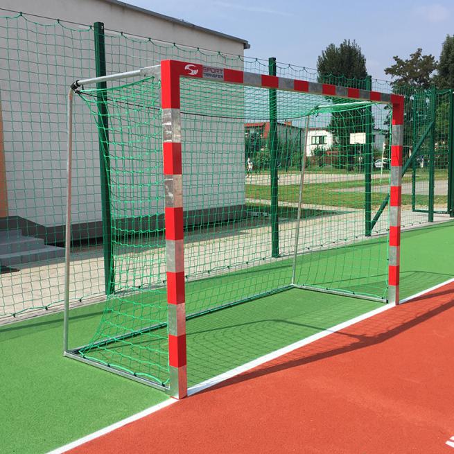 STEEL HANDBALL GOALS /3.00X2.00M/ - WITH GROUND SOCKETS