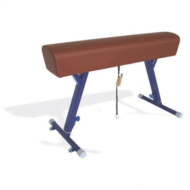 POMMEL HORSE COVERED WITH SYNTHETIC LEATHER, NO HANDLES