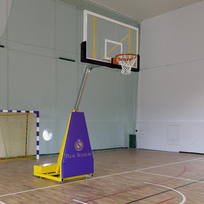 1.25 M PORTABLE BASKETBALL BACKSTOP